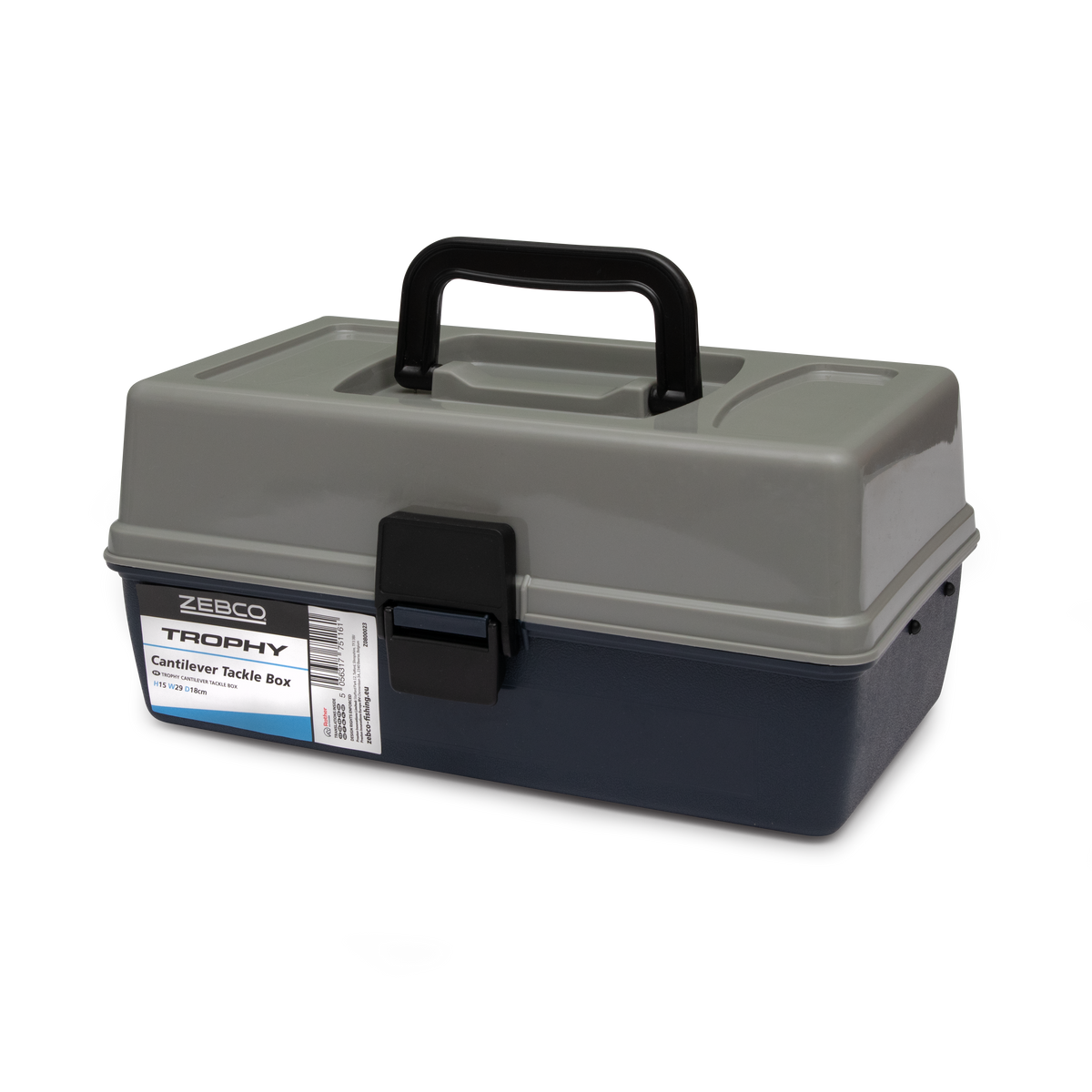 Zebco Trophy Cantilever Tackle Box – Irish Bait & Tackle Ltd